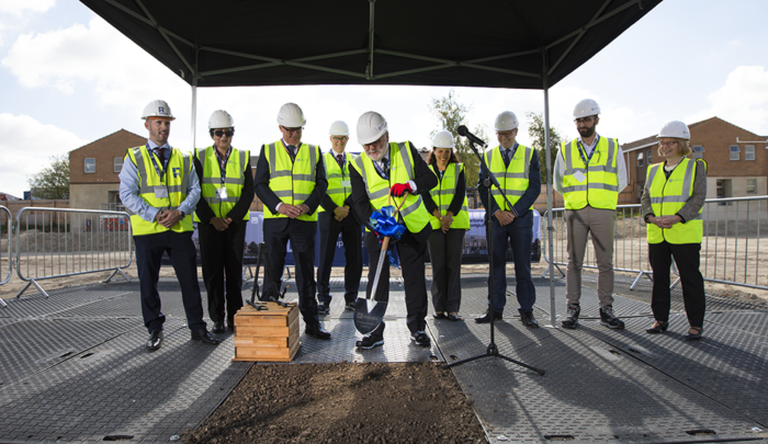 Breaking-ground for the National Quantum Computing Centre facility in ...