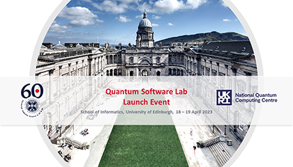 Announcing the opening of the Quantum Software Lab at the University of Edinburgh, in ...