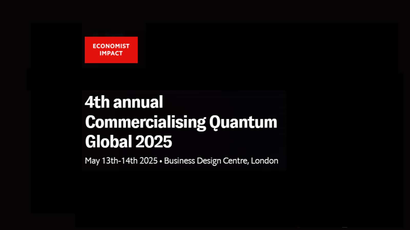 4th Commercialising Quantum Global 2025 - NQCC