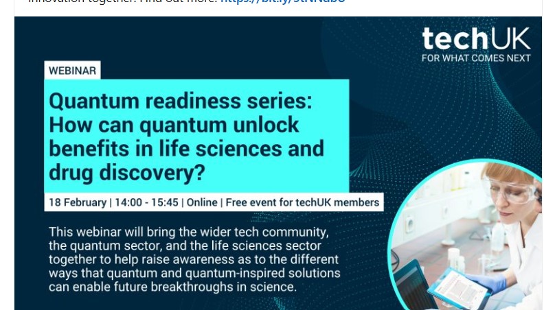 Webinar; Quantum readiness series: How can quantum unlock benefits in ...